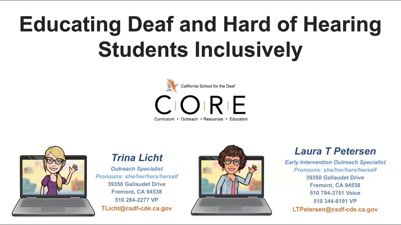 SIP - 2024 Conference Session Video - 01x05 - Educating Deaf & Hard of ...
