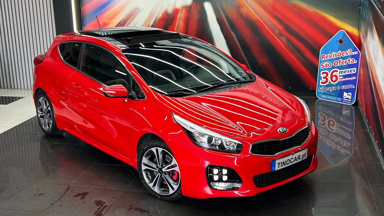 Kia Ceed S Coupe 1.6 CRDI GT Line - YouTube