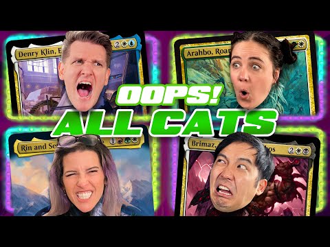 Oops! All Cats w/ CovertGoBlue & Olivia Gobert-Hicks | Extra Turns 36 | Magic Commander Gameplay