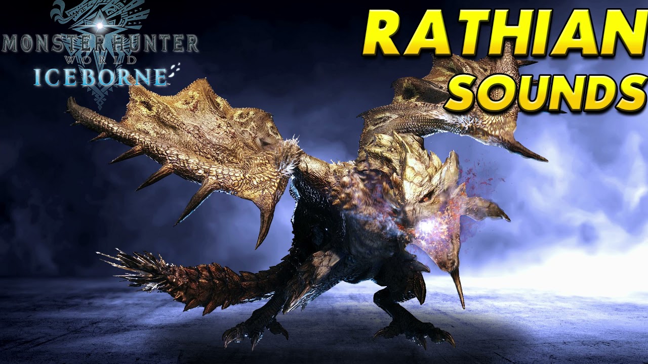 Monster Hunter World: Iceborne - Rathian Sounds - YouTube