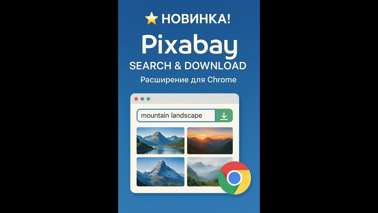 Pixabay Search & Download — Лучшее расширение Chrome для быстрого ...