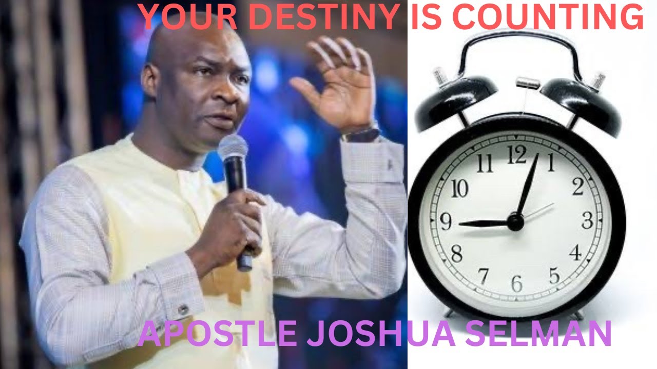 REMEMBER YOUR DESTINY ON EARTH IS COUNTING AS THE TIME CLICKS. APOSTLE ...