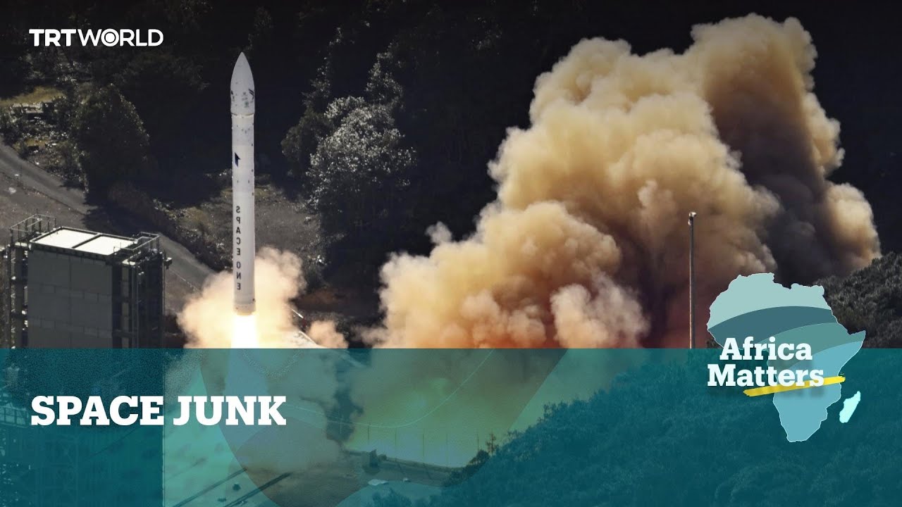 Africa Matters: SANSA joins efforts to clean up space junk - YouTube