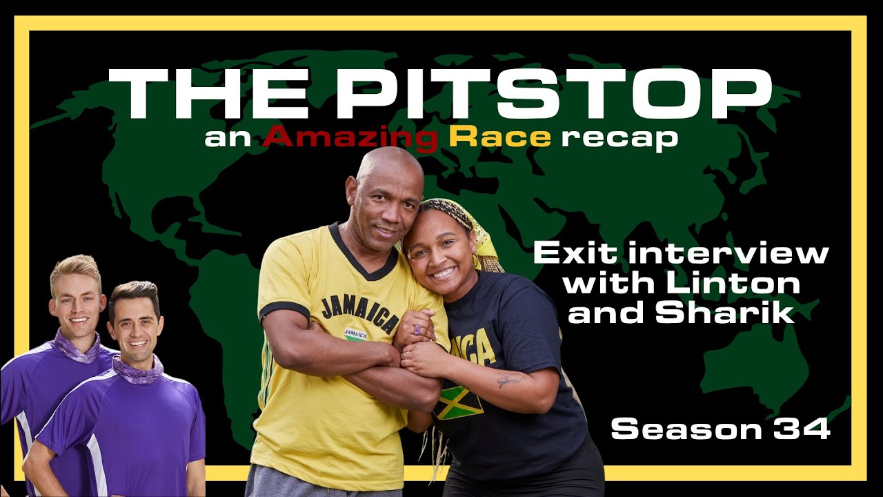 The Pitstop - Amazing Race 34: Linton and Sharik Interview | Will and ...