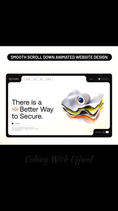 🔥 Smooth Scroll Down Animation | Elevate Your Website Design with CSS & JavaScript! - YouTube