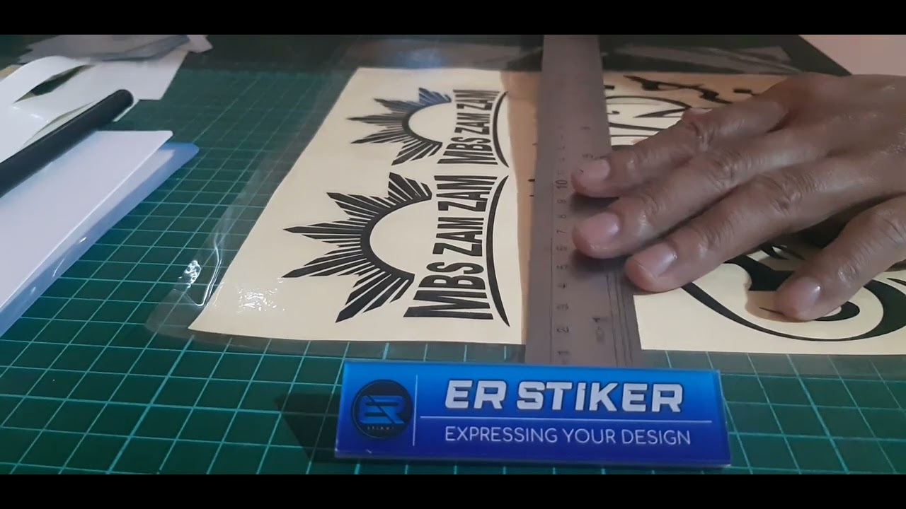 #masking cutting stiker - YouTube