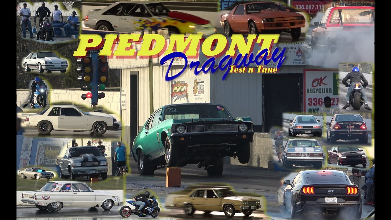 Test n Tune Piedmont Dragway - YouTube