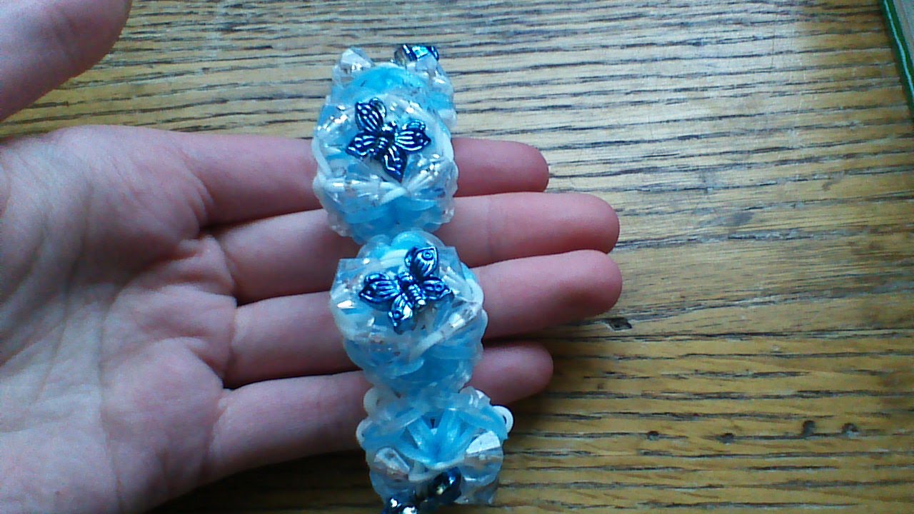 NEW Rainbow Loom Pearl of the Sea Bracelet - YouTube