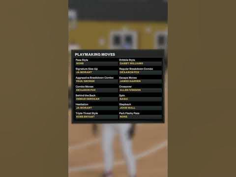 Best Dribble Sig Animations for a Low Ball Handle in NBA 2K24! #nba2k24 #nba2k - YouTube