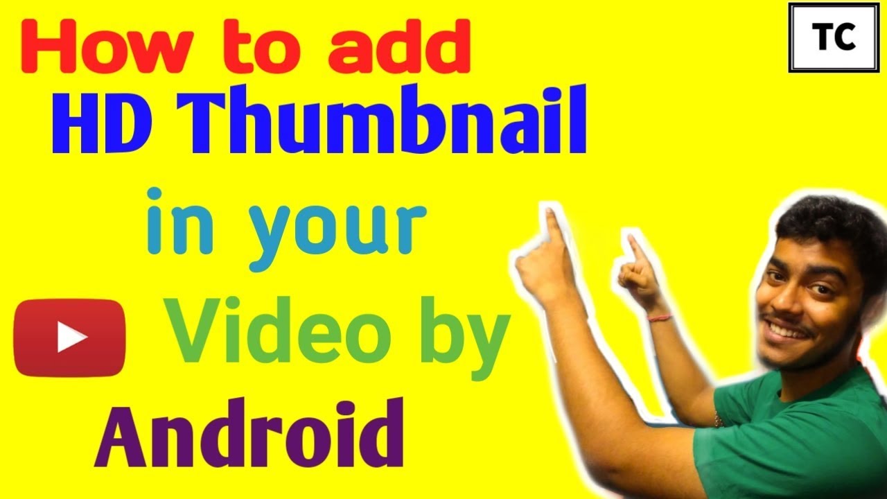 How to create HD Thumbnail in your YouTube video by Android | কীভাবে ...