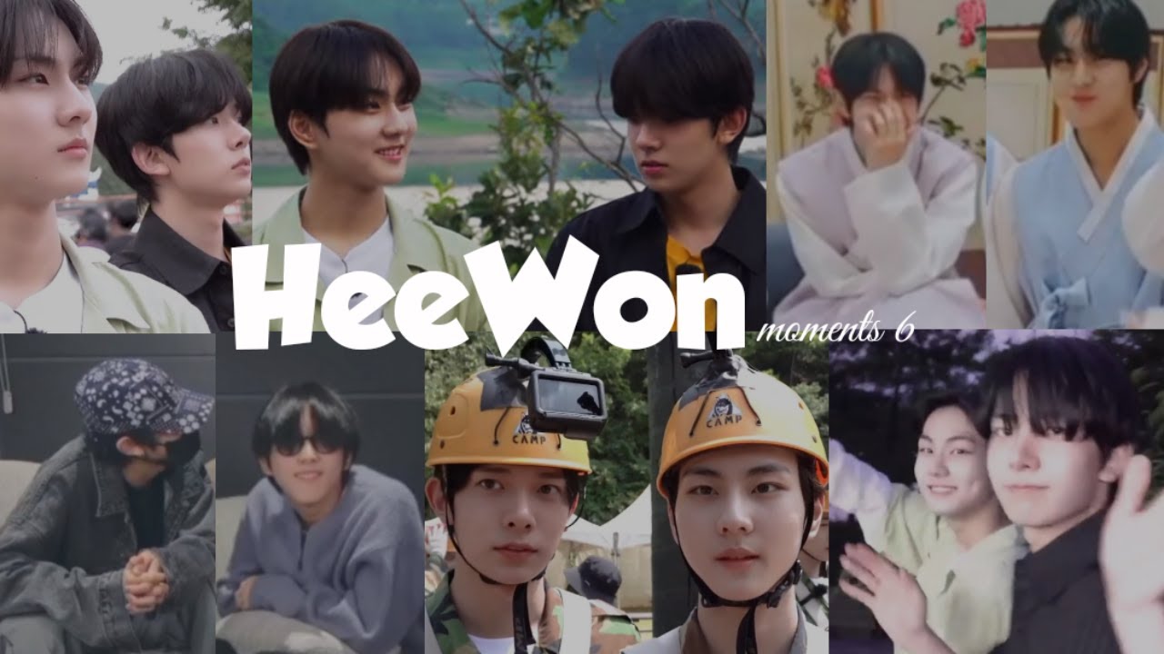 HeeWon💕moments 6 | Heeseung and Jungwon | ENHYPEN MOMENTS - YouTube