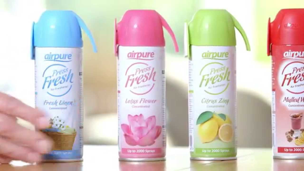 Press Fresh by Airpure - YouTube