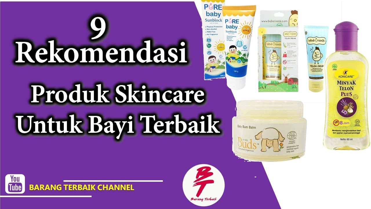 Rekomendasi Produk Skincare Untuk Bayi Terbaik - YouTube