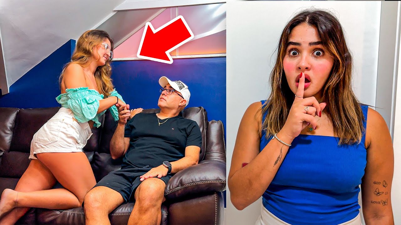 Flagrei A Professora Do Ryan E Meu Pai Juntos Youtube