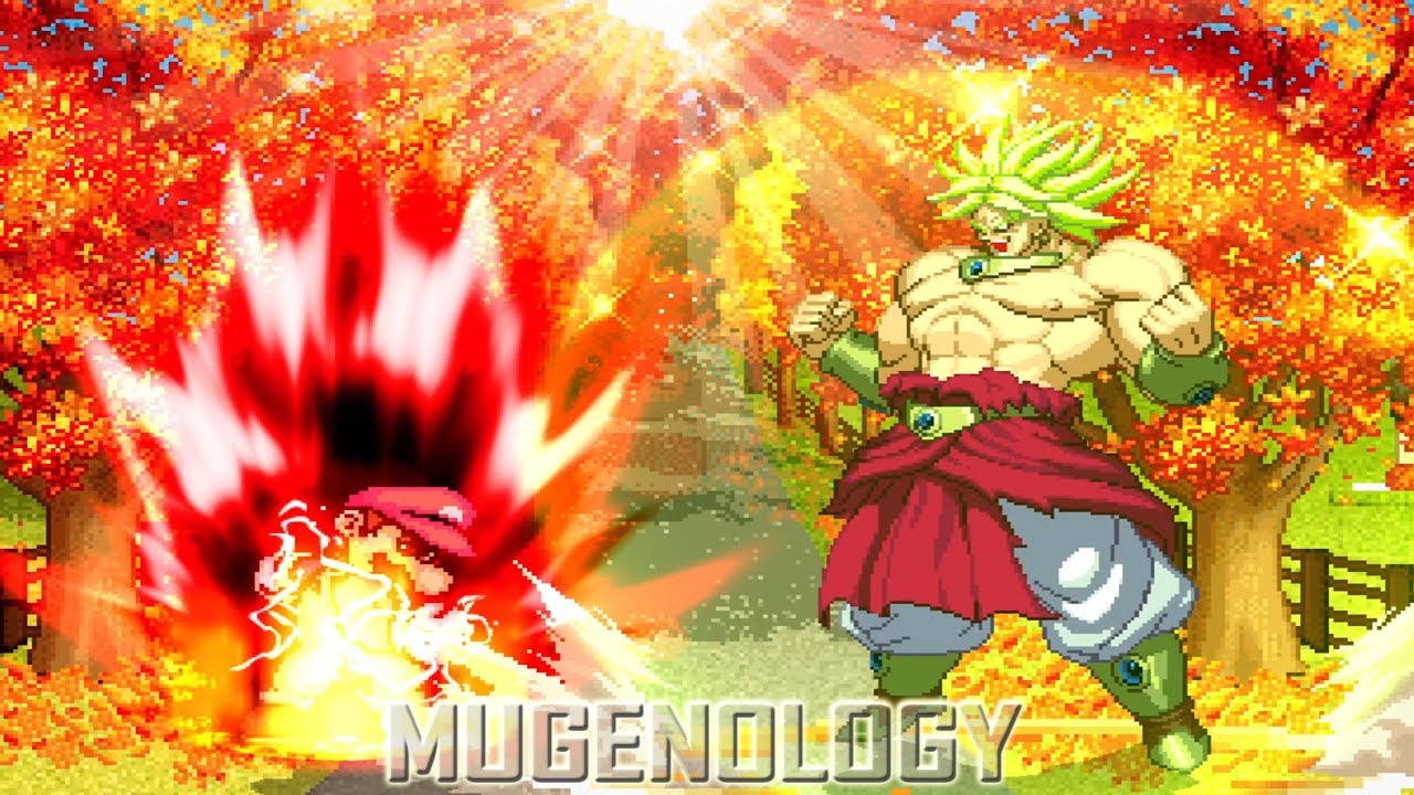 Devil Mario vs Broly (Legendary Super Saiyan) - Mario Bros. vs Dragon ...