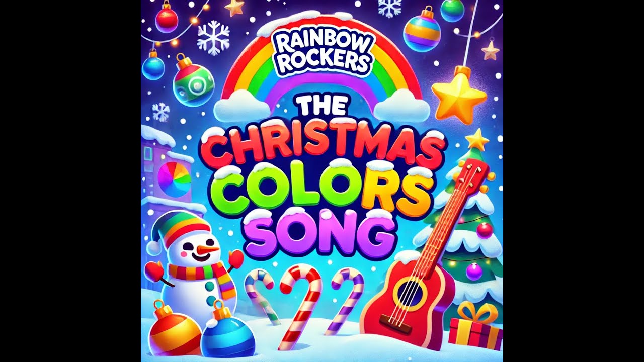 The Christmas colours song - YouTube