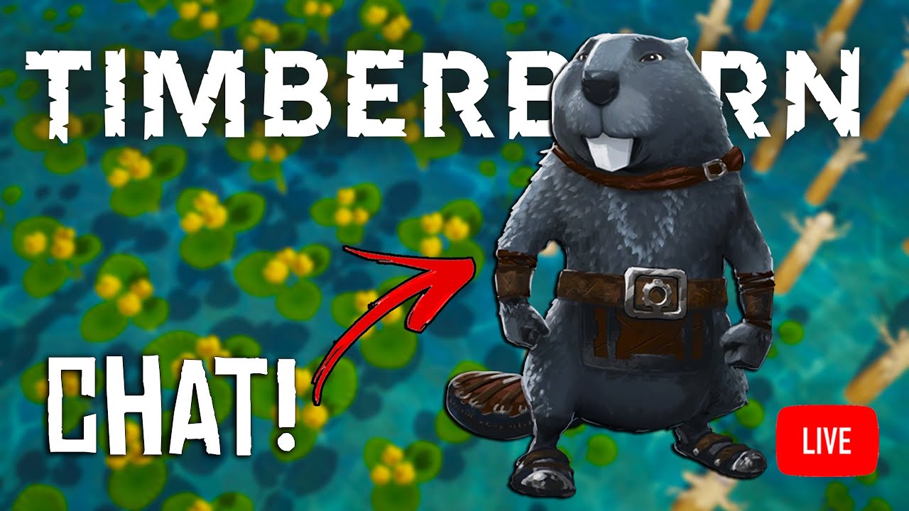 Turning Chat Into BEAVERS - TIMBERBORN Hard Mode - YouTube