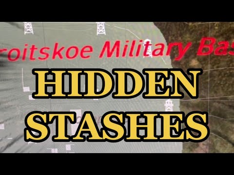 ALL NEW HIDDEN STASHES at Troitskoe Military Base on Dayz Rearmed - YouTube