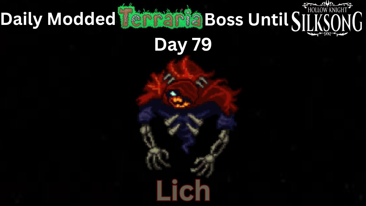 Daily Modded Terraria Boss Until Silksong Day 79: Lich (Thorium) - YouTube