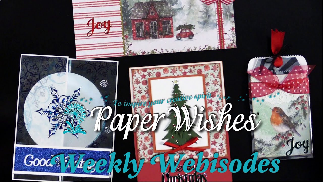Christmas Cards Using Let it Snow Paper Pack by Studio Light - YouTube