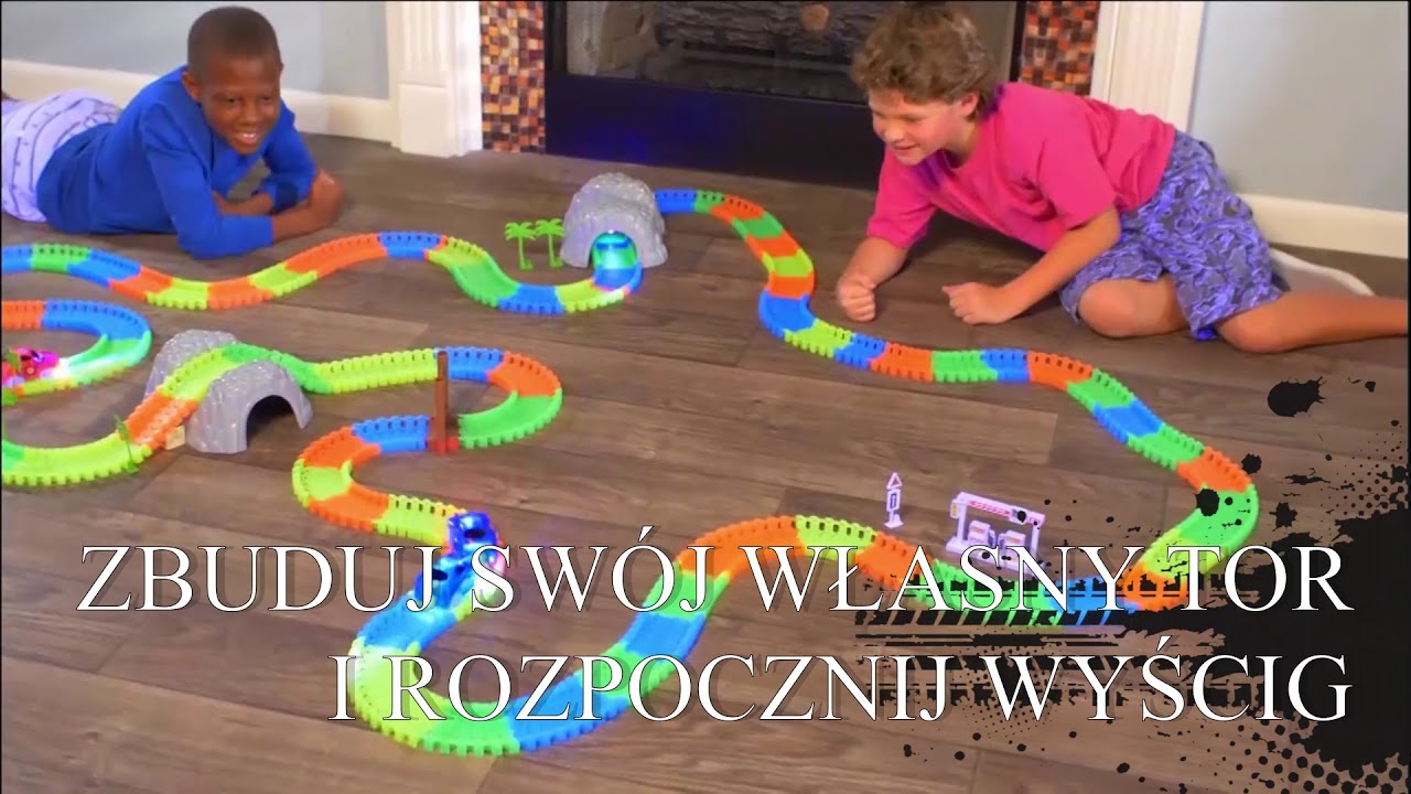 Tor wyścigowy Magic Tracks - YouTube