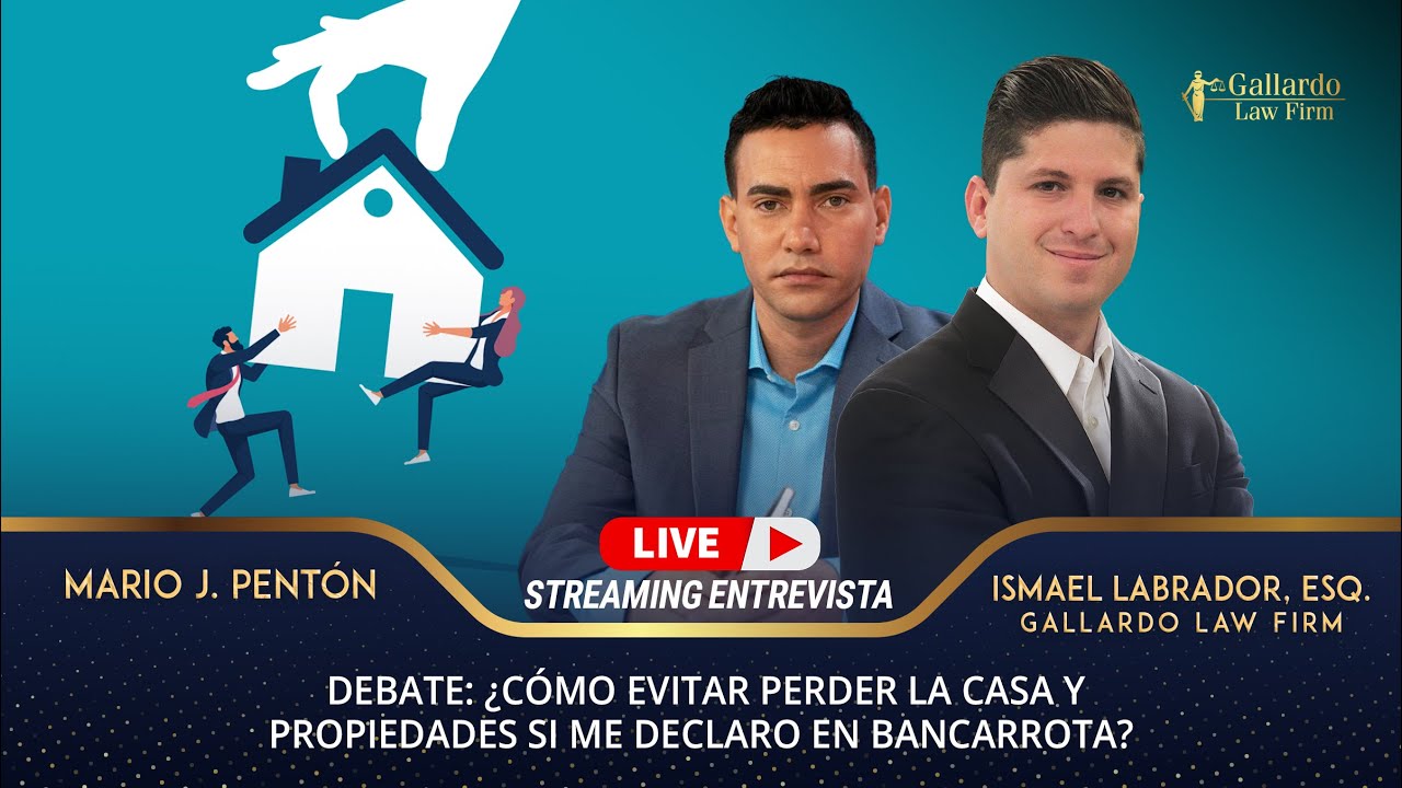 ¿Cómo evitar perder la casa y propiedades si me declaro en bancarrota ...