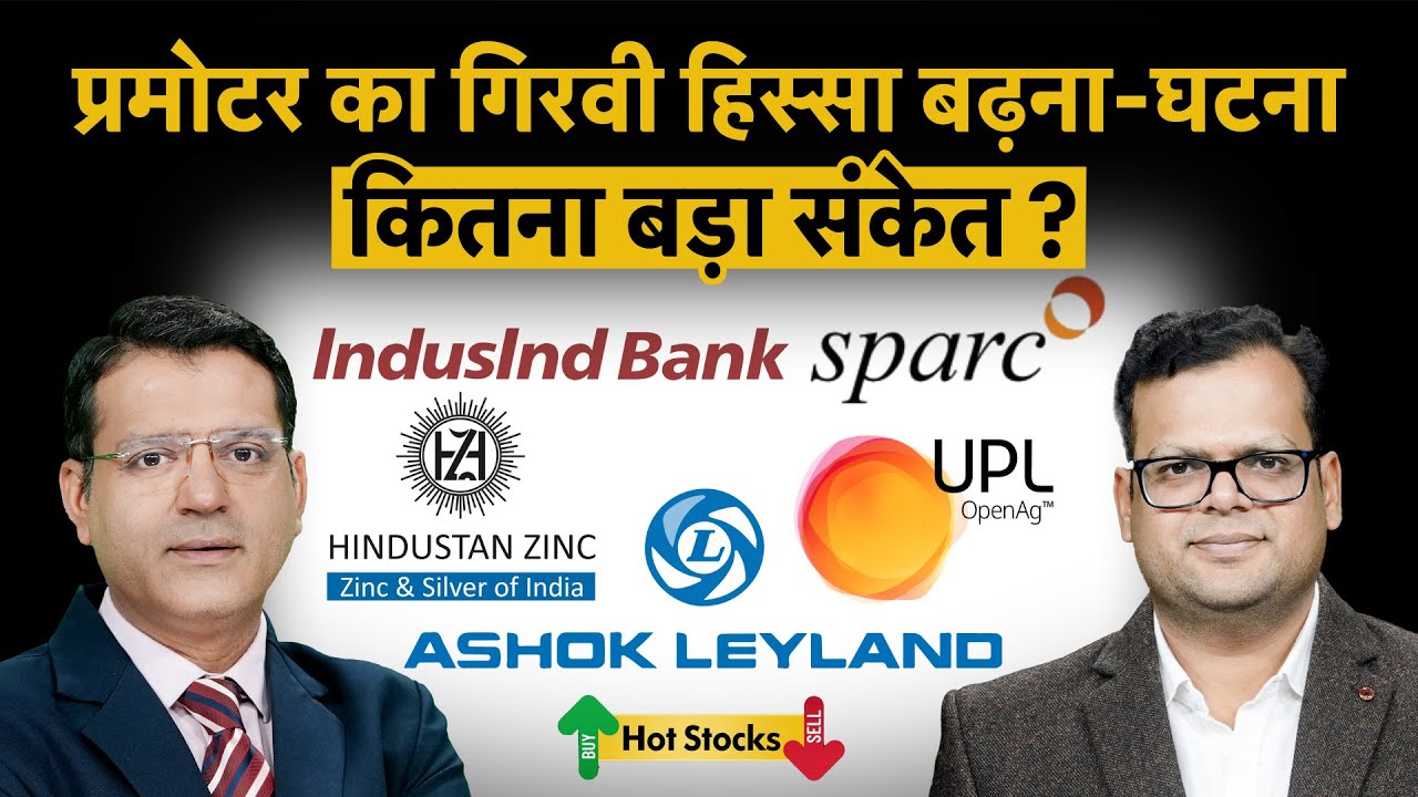UPL, Ashok Ley, SPARC, KIMS, Anand Rathi में क्या है प्रमोटर्स की गिरवी ...