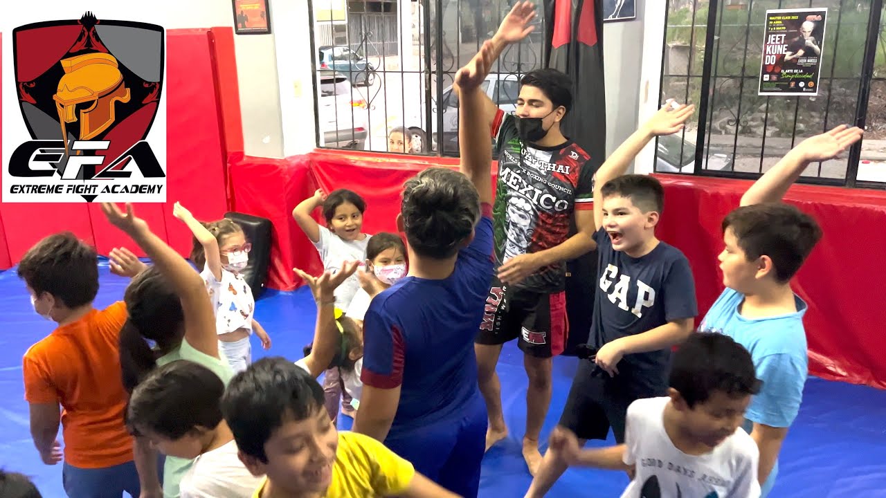 Clase de KIDS（niños）【EFA KIDS】#mexico #chiapas #gym - YouTube