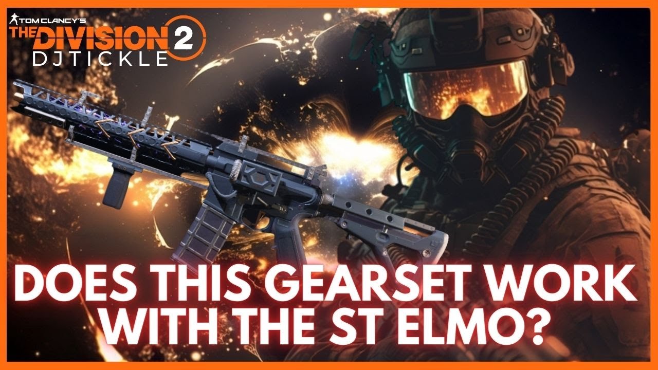 DOES THIS GEARSET WORK WITH THE ELMO? THE DIVISION 2! - YouTube