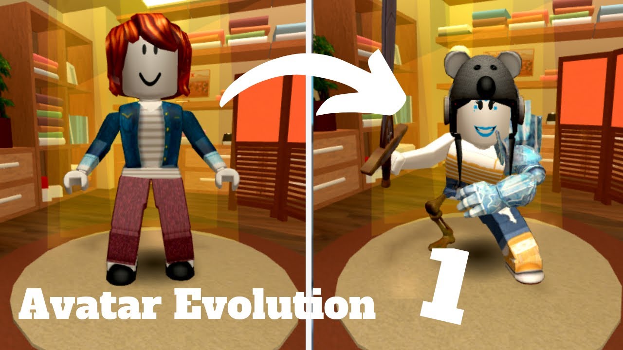 My ROBLOX Avatar Evolution ( PT1) - YouTube