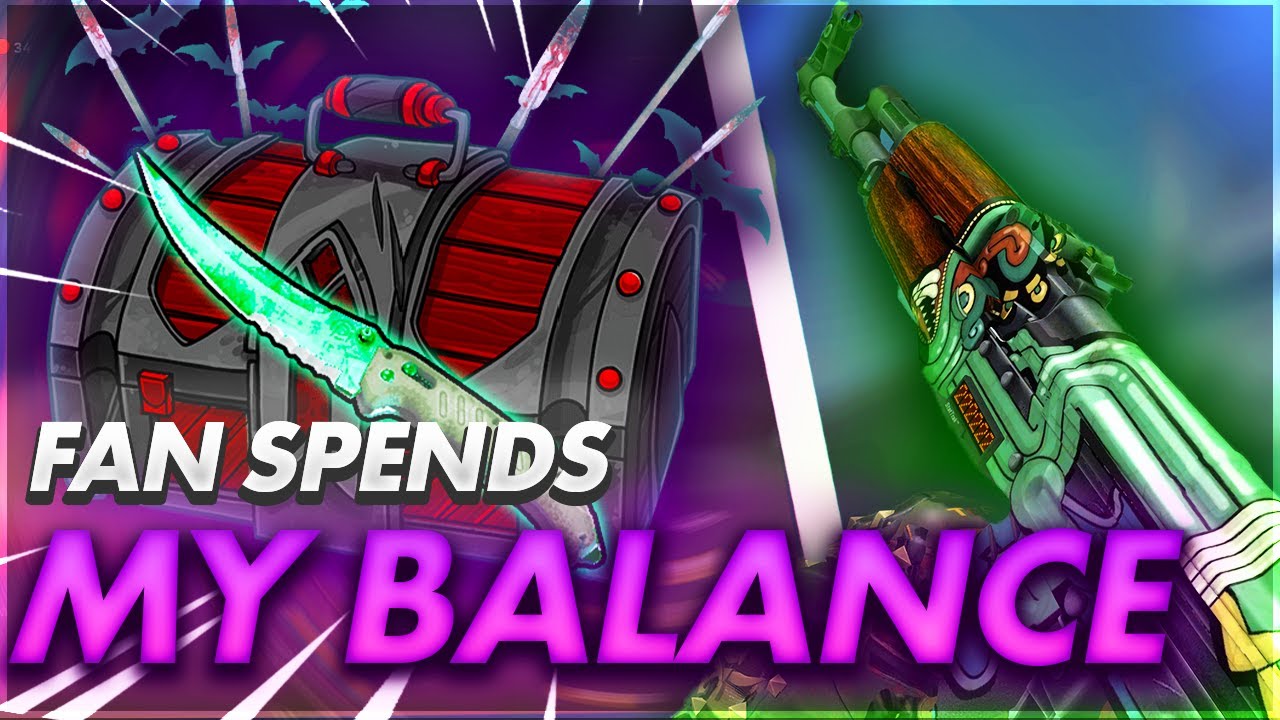 I Let My FAN SPEND MY BALANCE On CSGOROLL!! *HIGHROLLERS CLUB ...