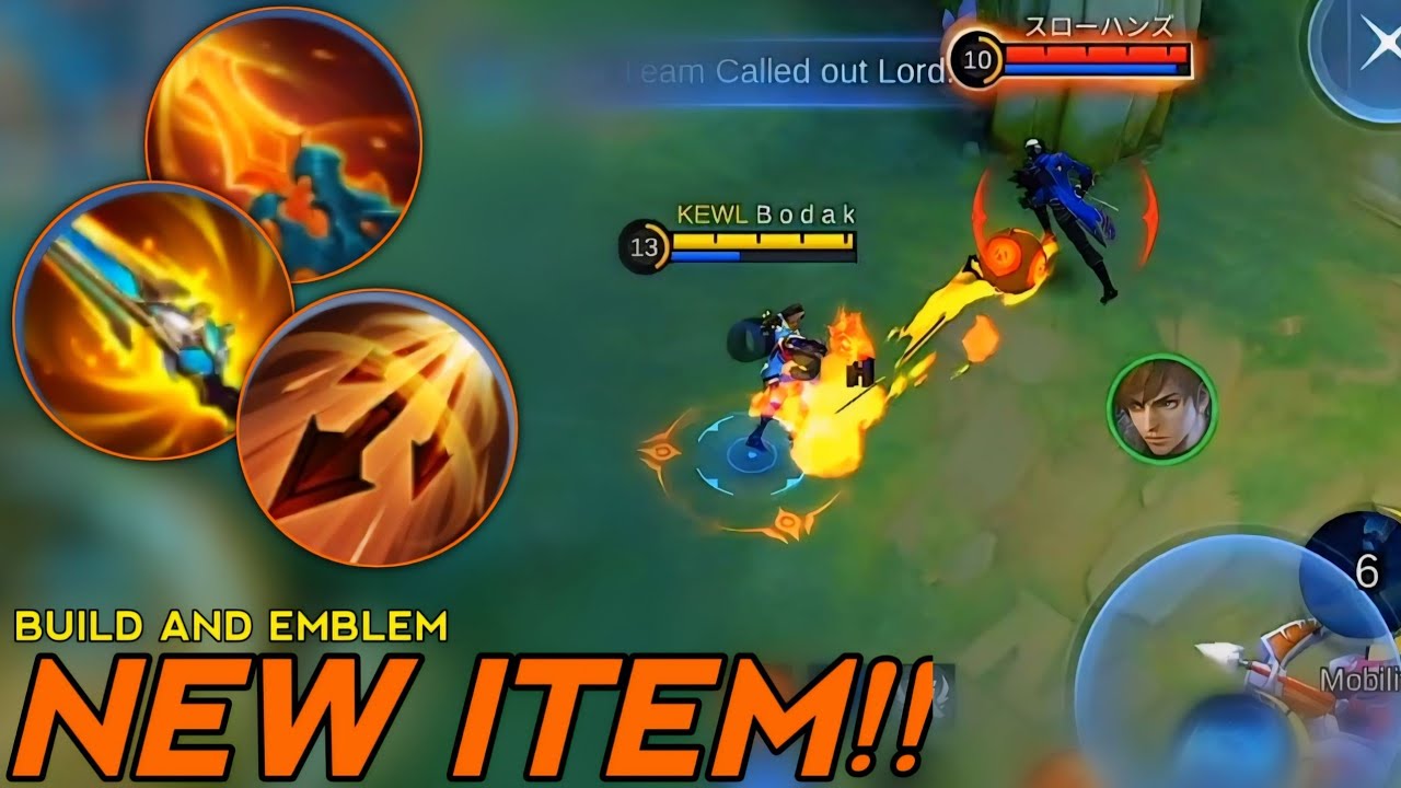 NEW ITEM - Mobile Legends Bang Bang - YouTube