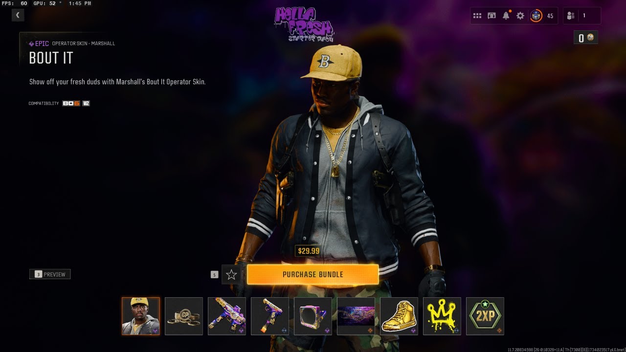 NEW BO6/WARZONE/ZOMBIES: HELLA FRESH STARTER PACK BUNDLE! - YouTube