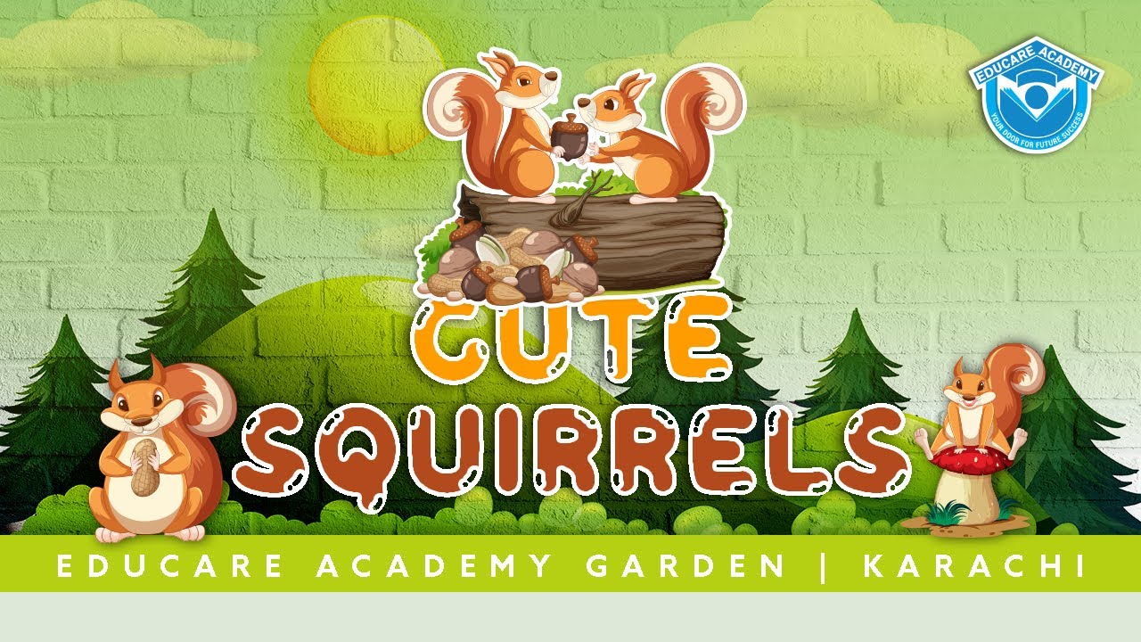 CRAFT CUTE SQUIRRELS WITH GLAZE PAPER COLLAGE! 🐿️🎨 | NURSERY-B ...