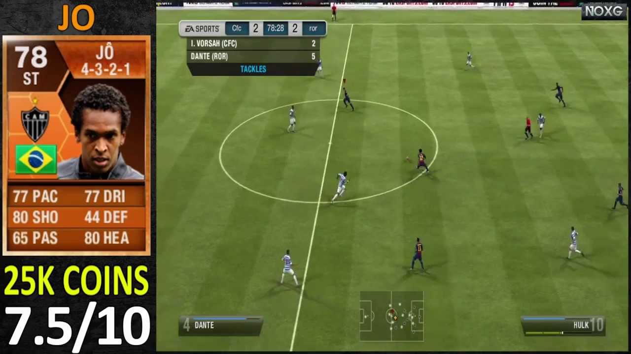 Man Of The Match - Jo Player Review (Fifa13 Ultimate Team) - YouTube