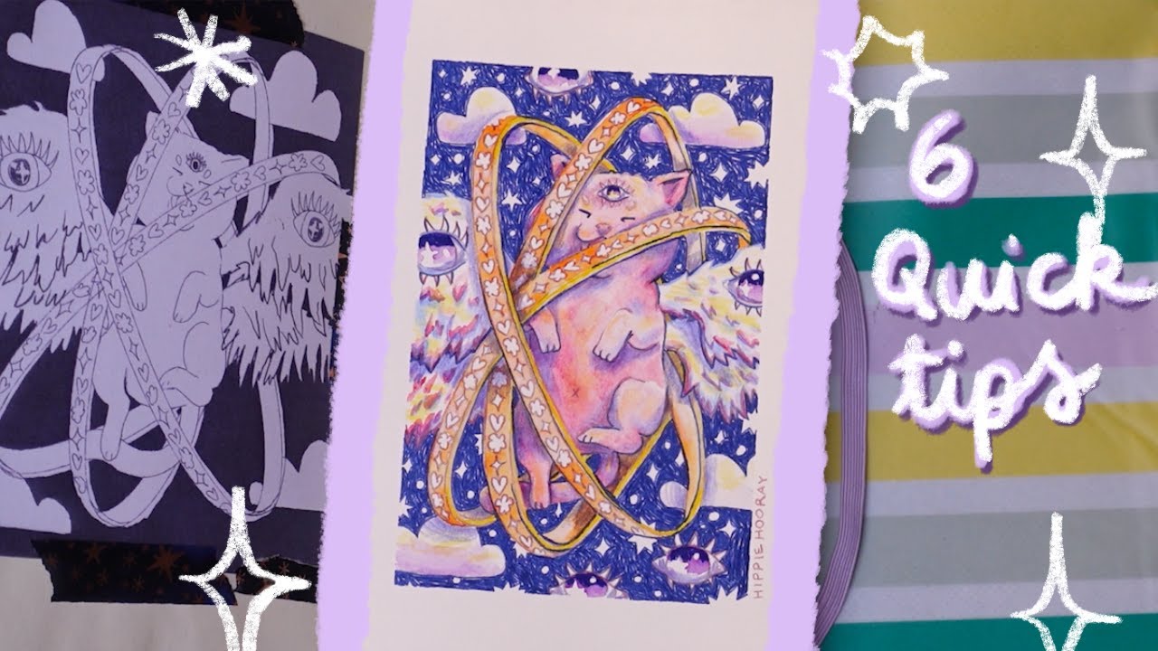 How to develop your Art Style 6 Quick Tips Draw With Me (digitally and ...