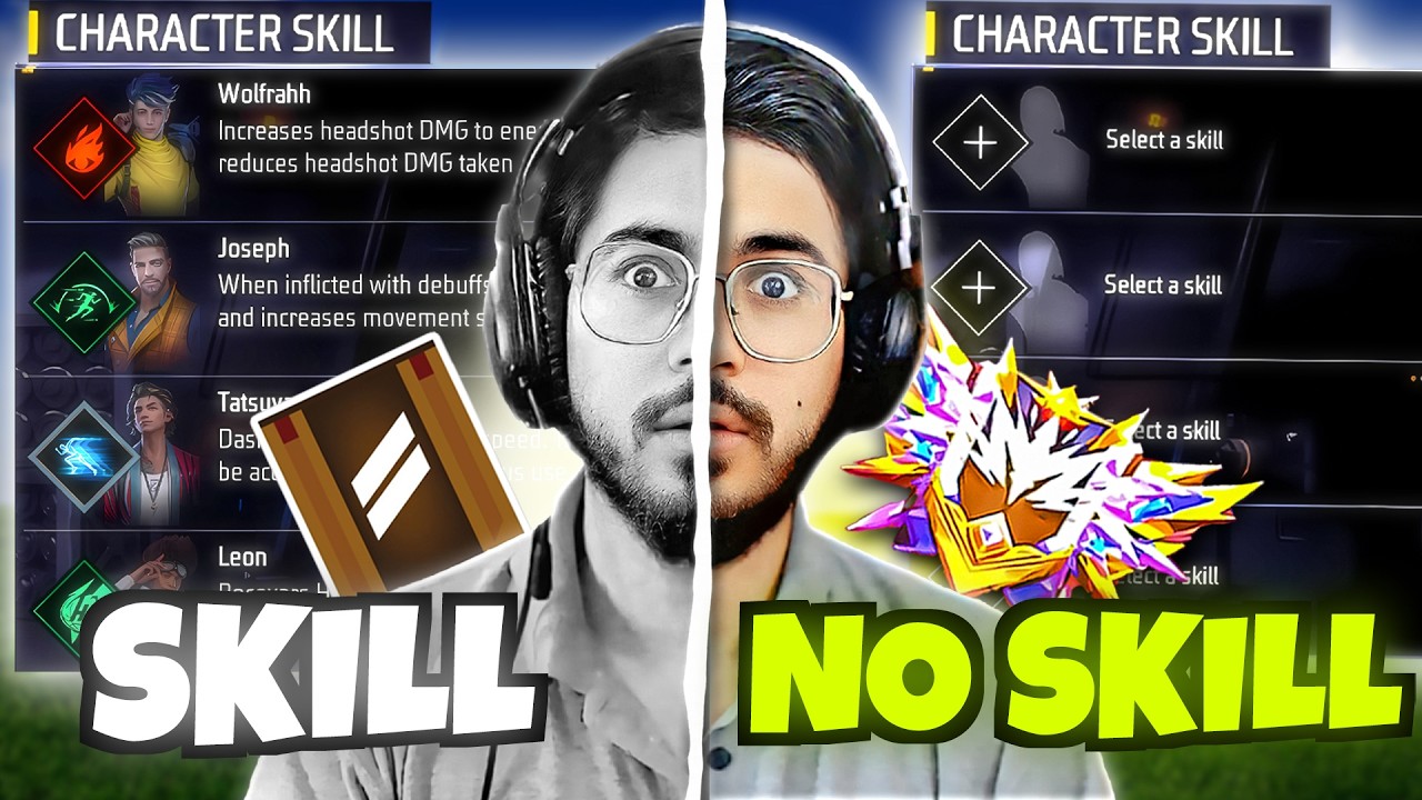 I Pushed to Grandmaster Without Character Skills😱 Free Fire - YouTube