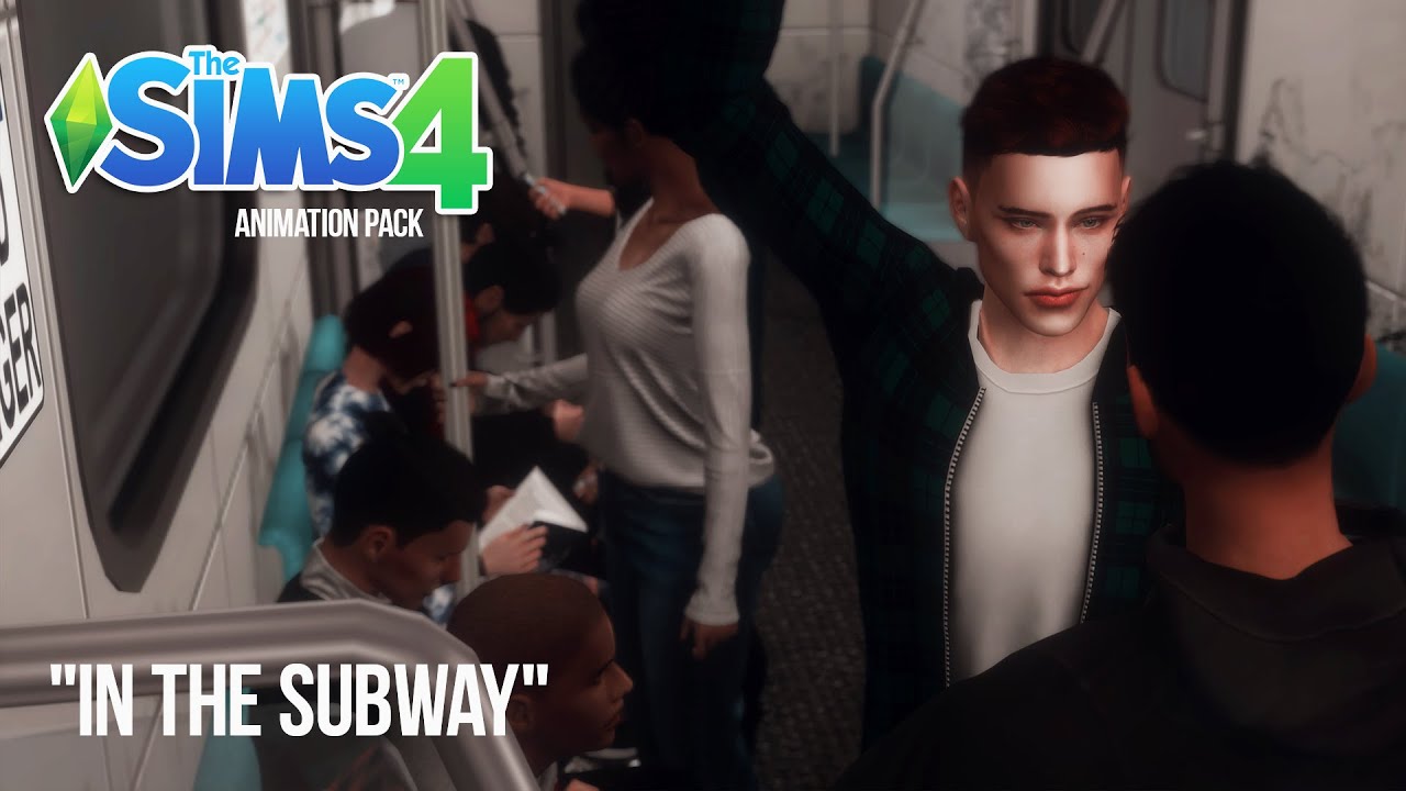 Animation pack IN THE SUBWAY SIMS 4 | Download - YouTube