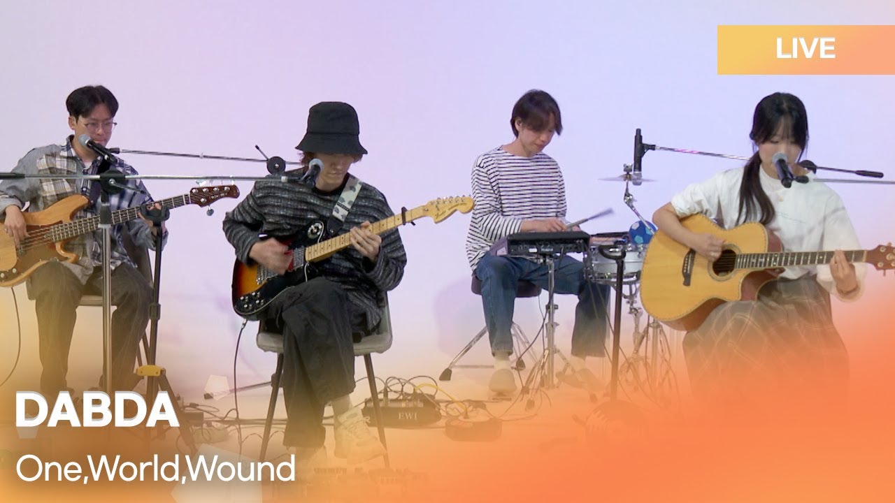 DABDA(다브다) - One,World,Wound| K-Pop Live Session | Play11st UP - YouTube