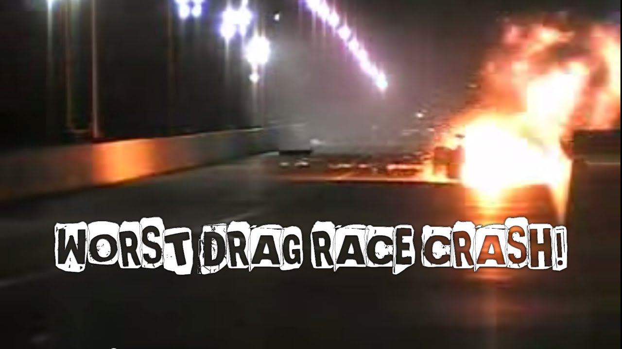 Worst Drag Race Crash! (Phil Lamattina) - YouTube