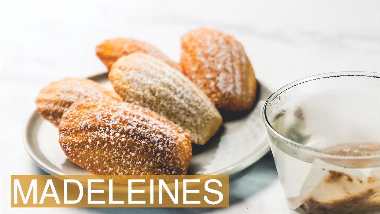 Very Easy & Low Effort French MADELEINE recipe for home bakers - YouTube