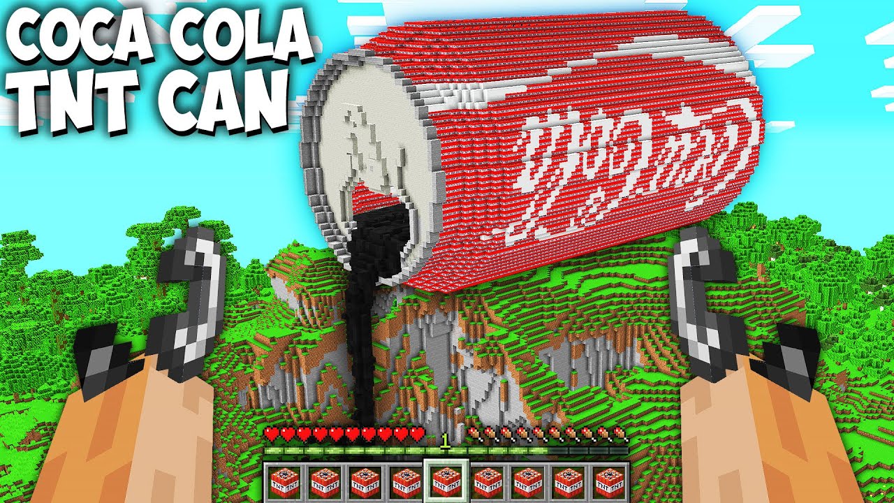 What happens if You Blow up a COCA-COLA CAN OF TNT ??? Giant TNT ...