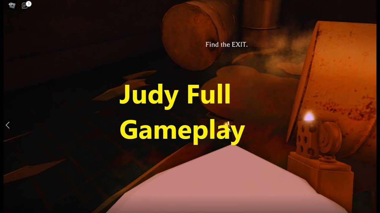 roblox Judy Chapter 1 Full Gameplay - YouTube
