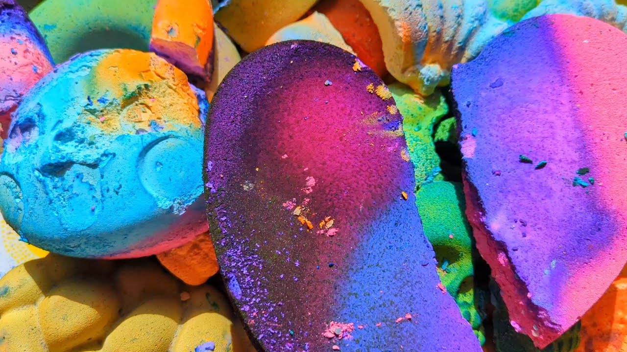 A Beautiful Mess | Broken & Damaged Gym Chalk Reforms - YouTube