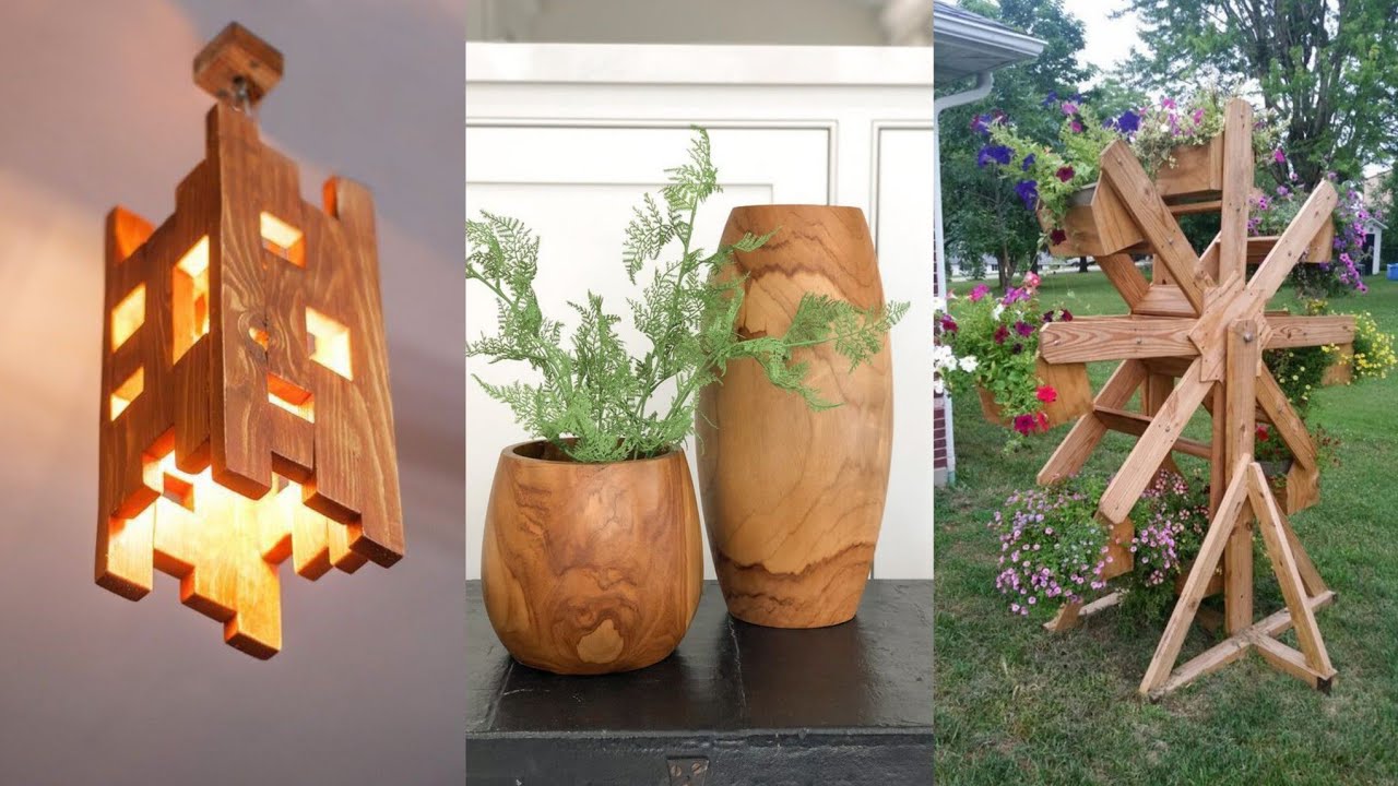 Top 50 Most Attractive beautiful Handmade wooden decoration ideas ...