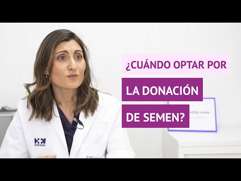 ¿En qué casos se opta por la donación de semen?