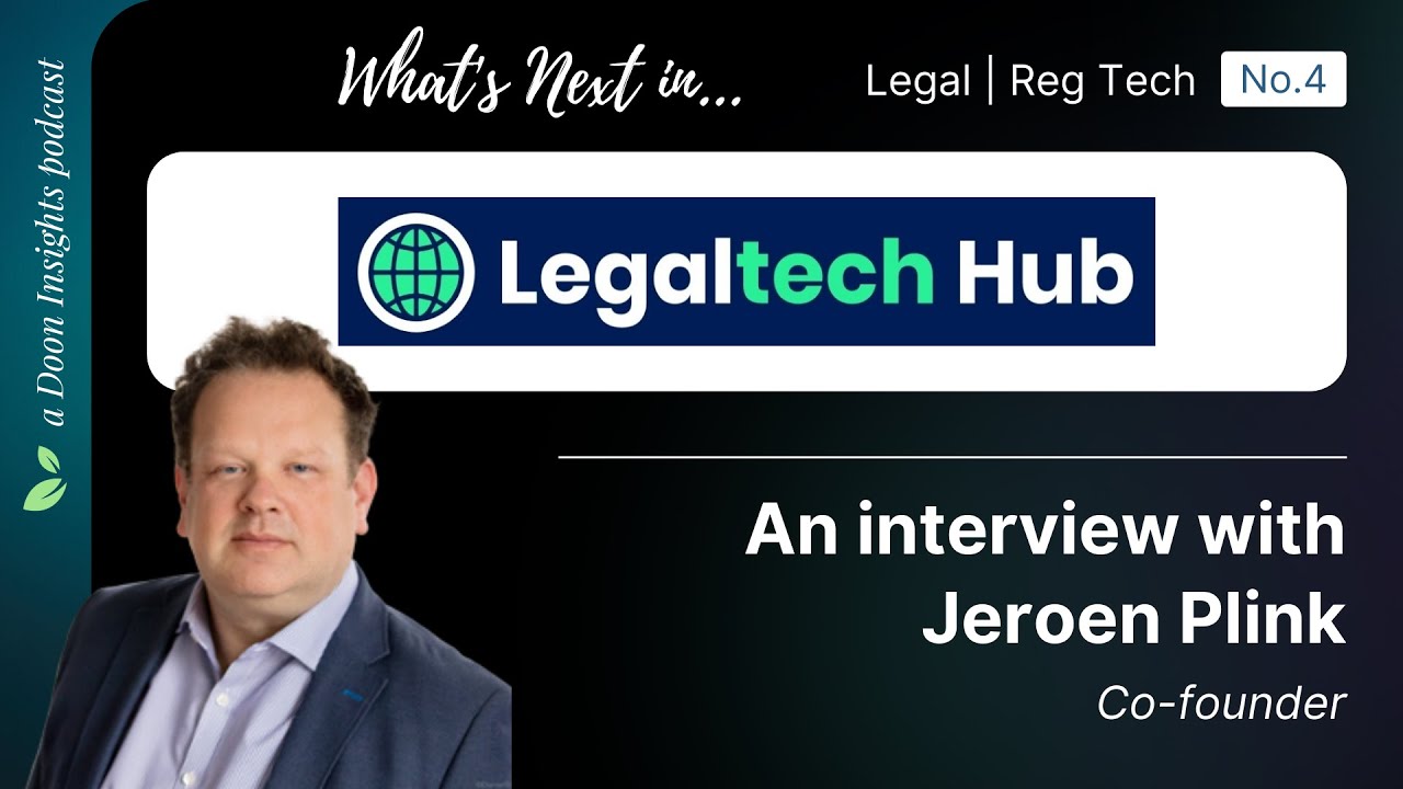 Legaltech Hub - What's Next in... Legal | Reg Tech No. 4 - YouTube