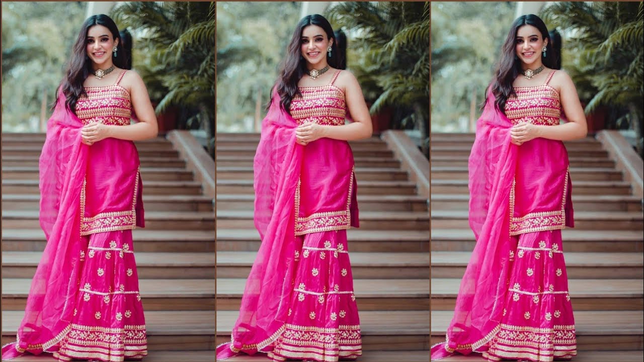 Top Stylish Sharara Suit Designs || 2021-2022 || Beautiful Punjabi Suit ...