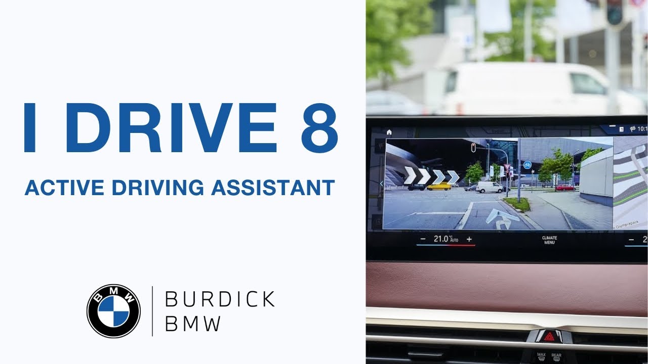 BMW Active Driving Assistant - Burdick BMW - YouTube