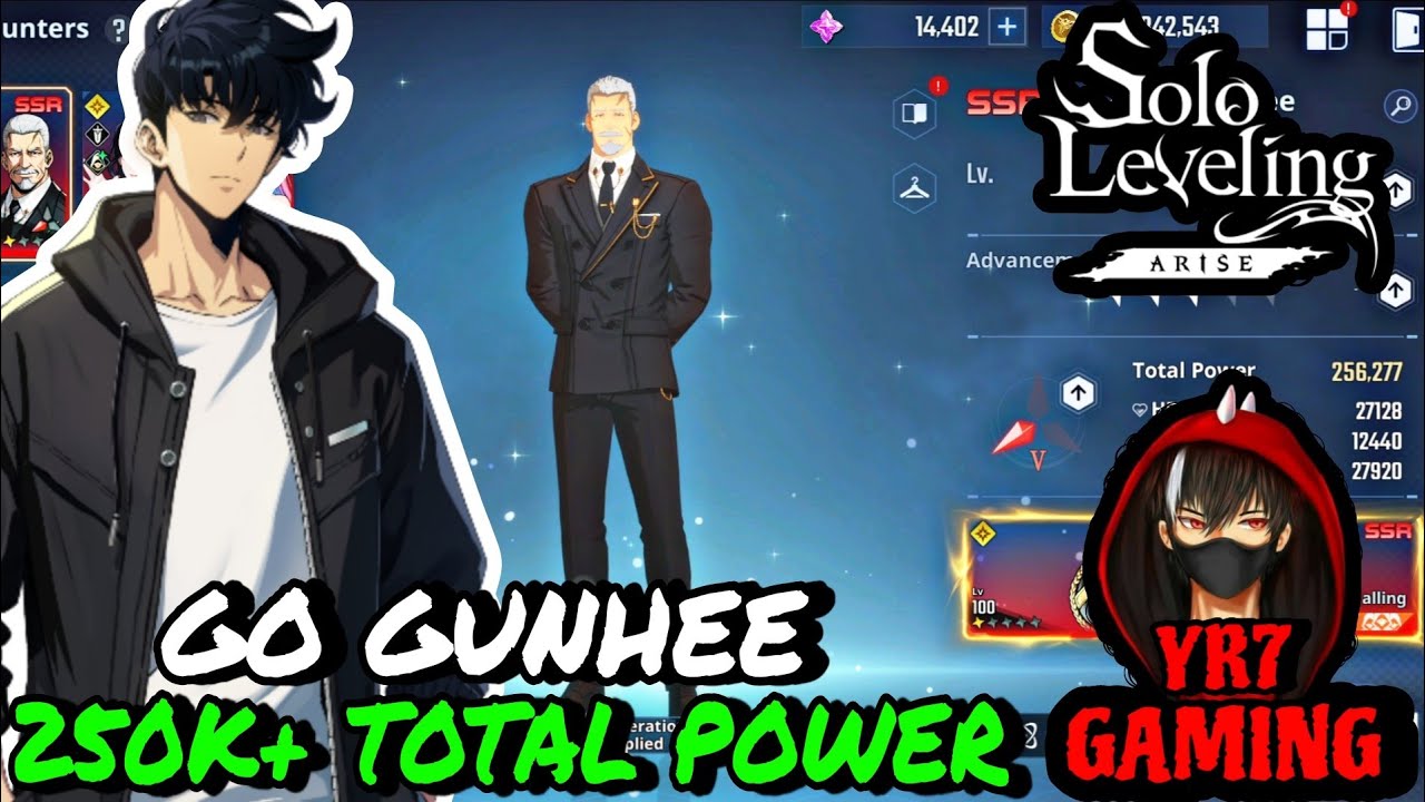 MY GO GUNHEE REACH 250K+ TOTAL POWER 💀🤯|| SOLO LEVELING ARISE 🥰 - YouTube